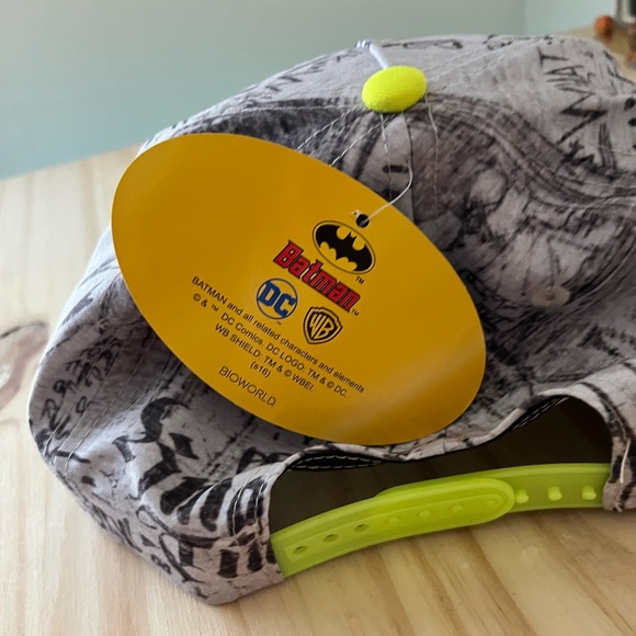 DC Comics | Accessories | Nwt Batman Collectors Hat Baseball Cap Dc ...